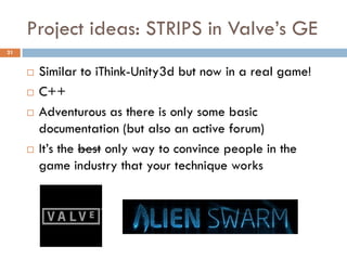 Intro to AI STRIPS Planning & Applications in Video-games Lecture6 ...