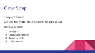 Artificial Intelligence gaming techniques | PPTX