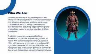 AI Generated 3D Models | AI 3D Model Generator | PPTX