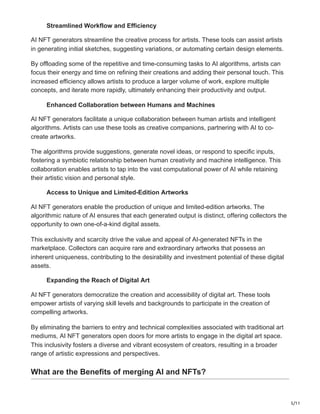 AI Generated NFTs Simplified Grow Your NFT Art Marketplace with Artificial Intelligence.pdf