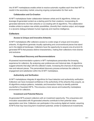 AI Generated NFTs Simplified Grow Your NFT Art Marketplace with Artificial Intelligence.pdf