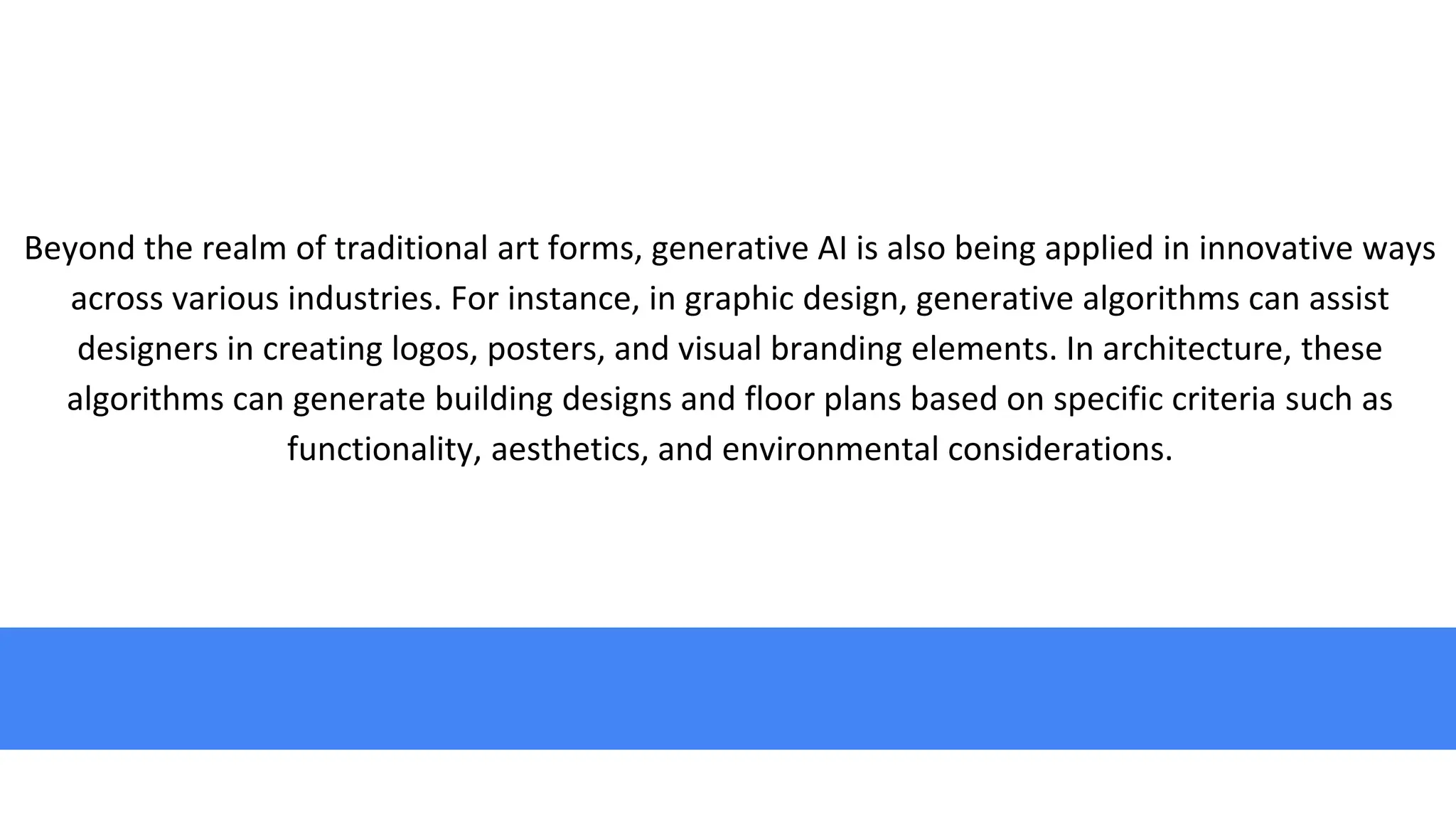 AI Gets Artistic What is Generative AI and How Can You Use It.pptx | Graphics Software ...