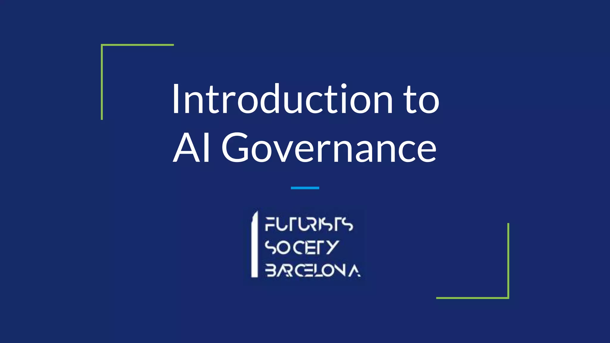 Introduction to AI Governance | PPTX