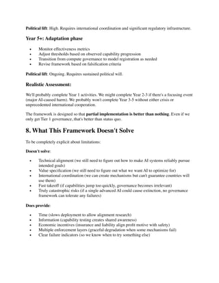 Draft: AI Governance Framework under Adversal Conditions | PDF