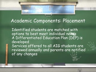 Aig plan overview | PPT