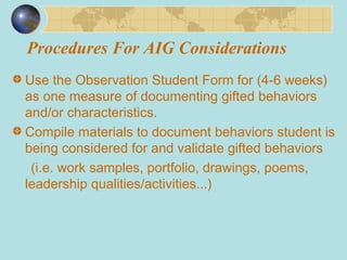 Aig process | PPT