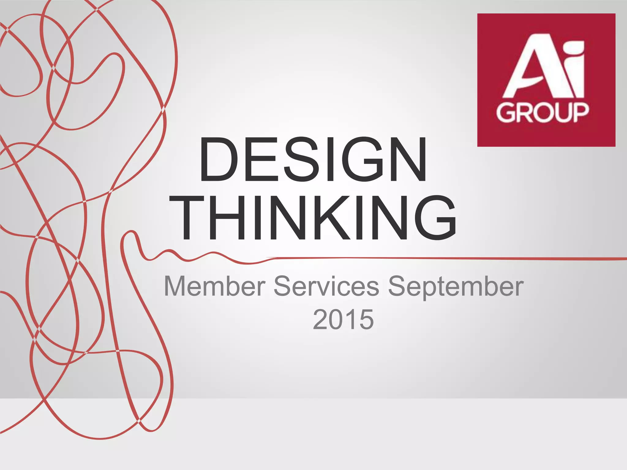 Design Led Thinking WOrkshop | PPTX