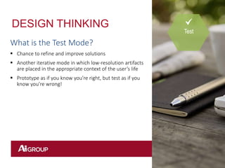 Design Led Thinking WOrkshop | PPTX