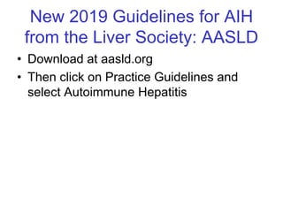 Autoimmune Hepatitis-update-2021 powerpoint | PPT