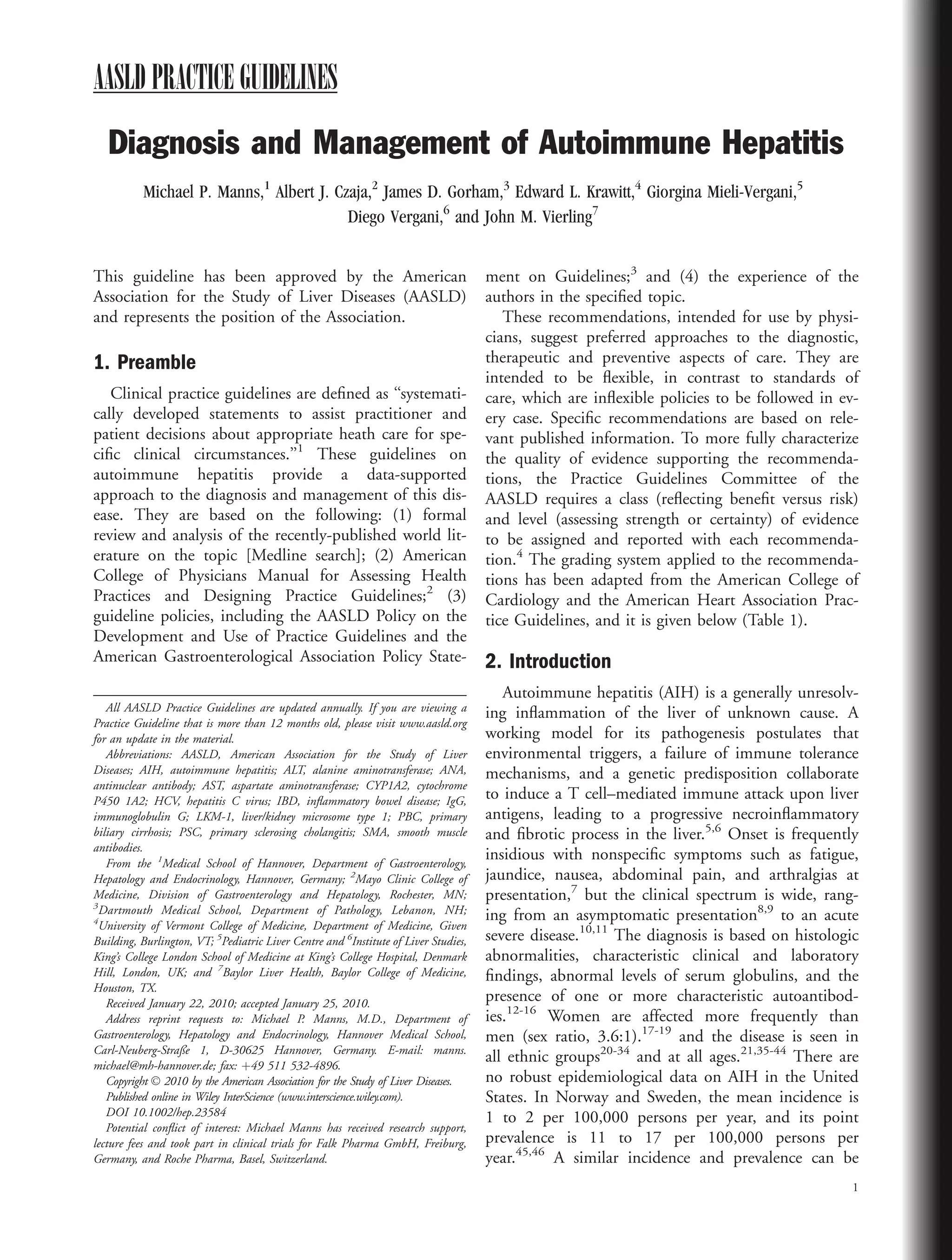 Hepatitis Autoinmune .PDF - Medicina Interna II | PDF