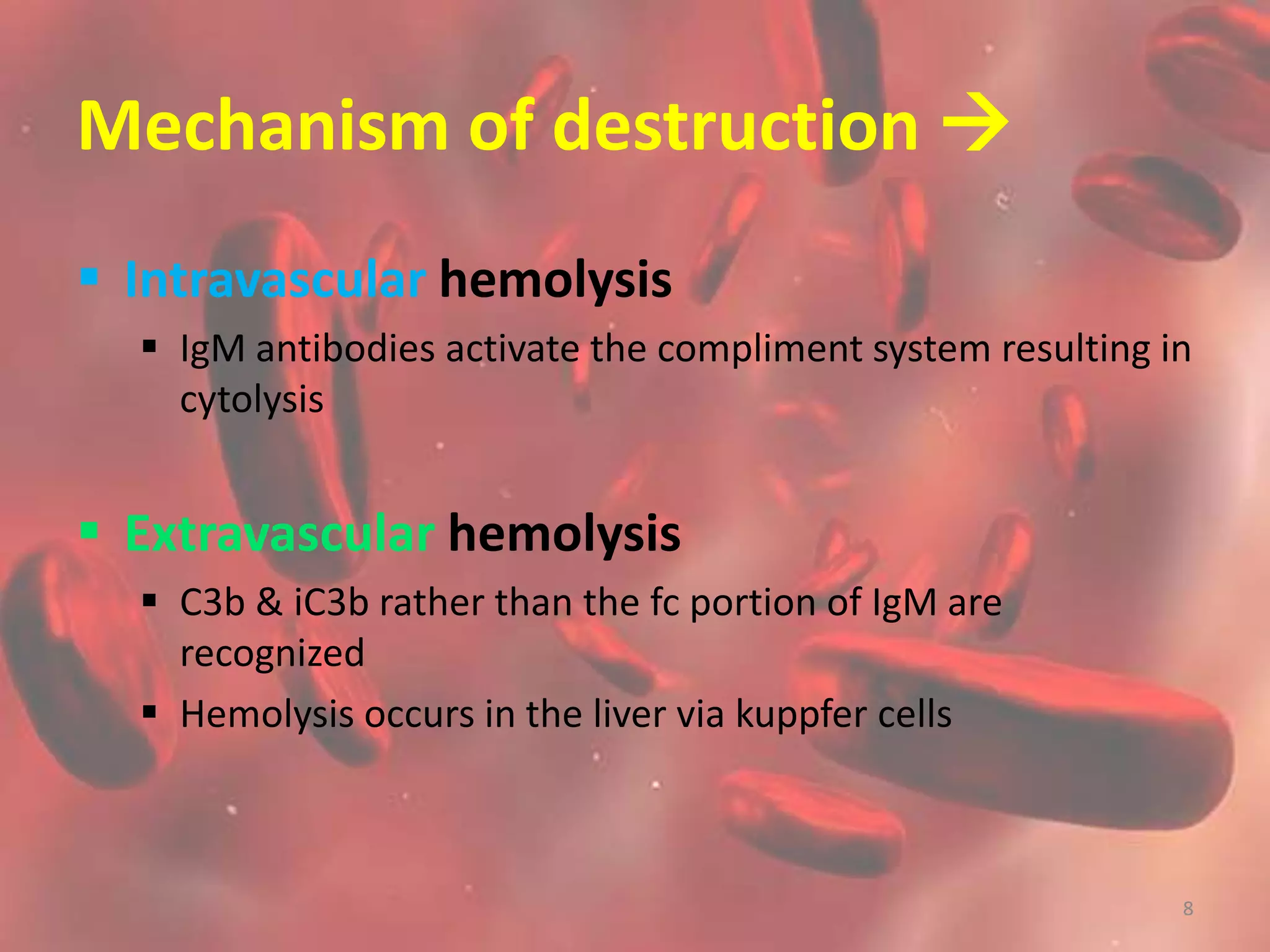 Autoimmune Hemolytic Anemia (AIHA) | PPTX