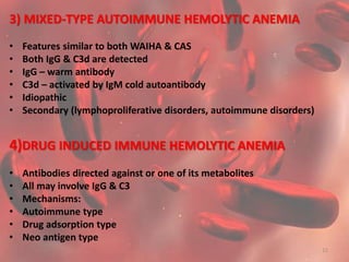 Autoimmune Hemolytic Anemia (AIHA) | PPTX