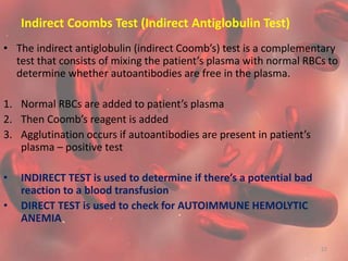 Autoimmune Hemolytic Anemia (AIHA) | PPTX