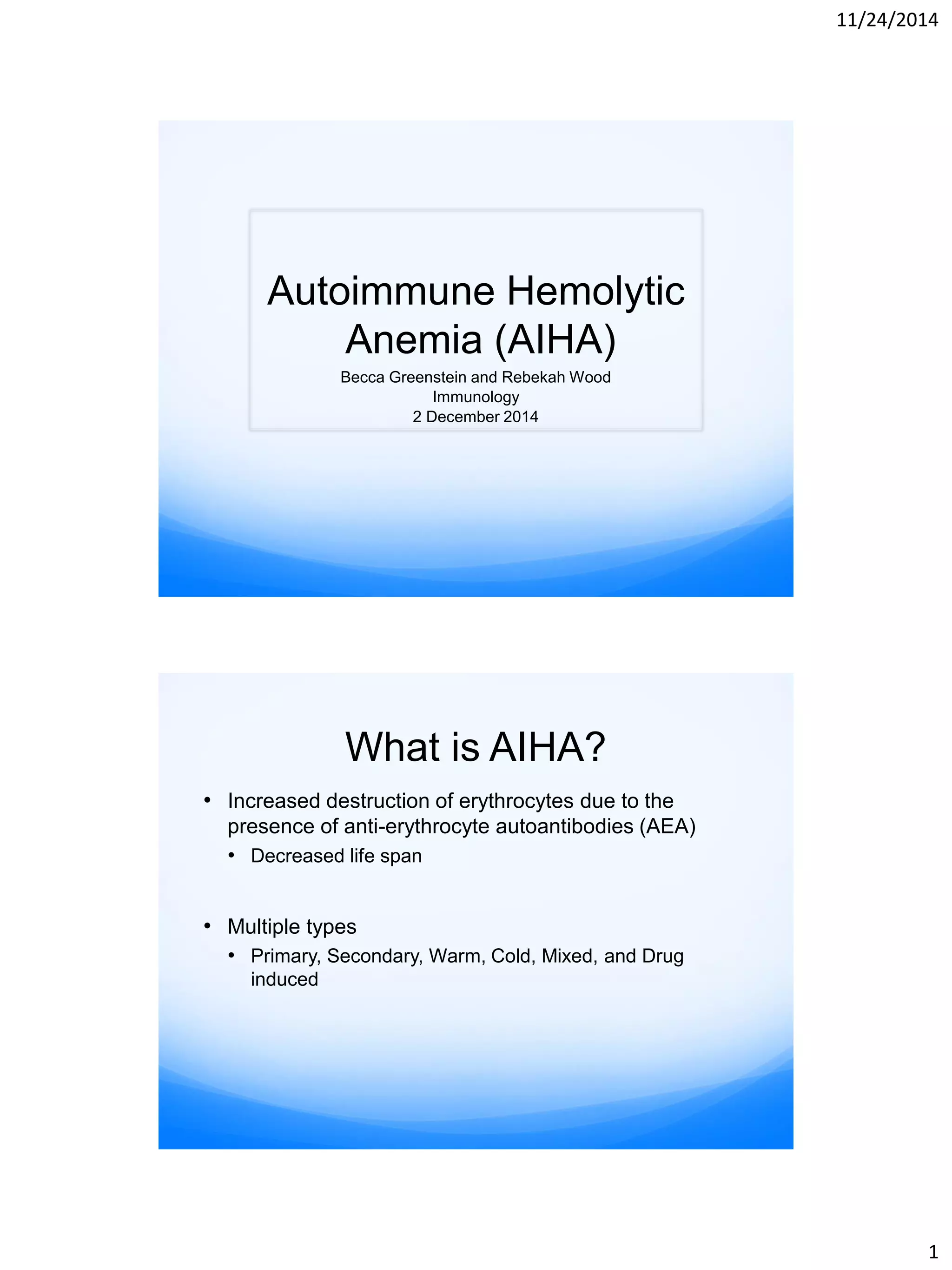 Aiha presentation | PDF
