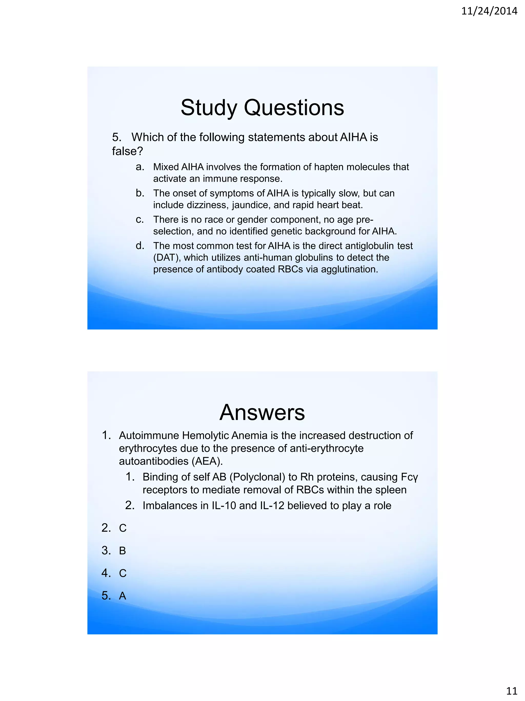 Aiha presentation | PDF