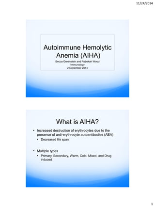 Aiha presentation | PDF