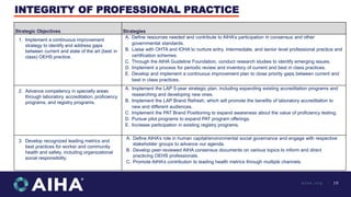 AIHA Enterprise Strategic Plan 2022-2024 | PPT