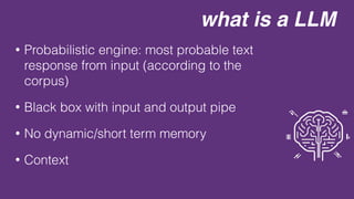 Integrate LLM in your applications 101 | PDF