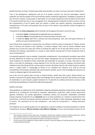 EU Ethics guidelines for trustworthy AI | PDF
