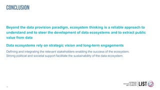 Data ecosystems: turning data into public value | PDF | Information ...