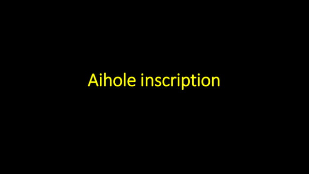 aihole inscription pdf.pdf | Hinduism | Religion & Spirituality