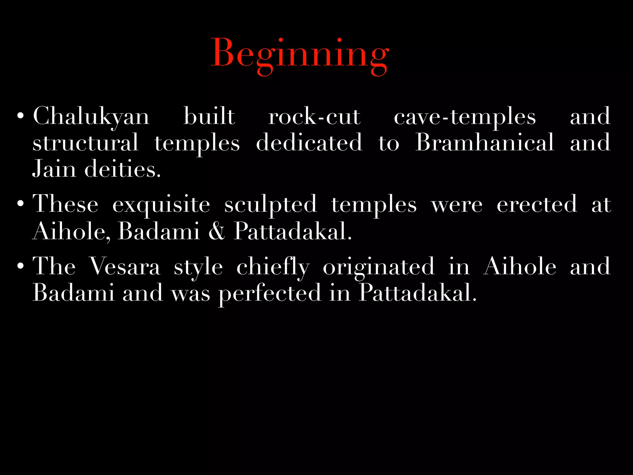 Temple Architecture of Early Chalukyas Aihole | PDF