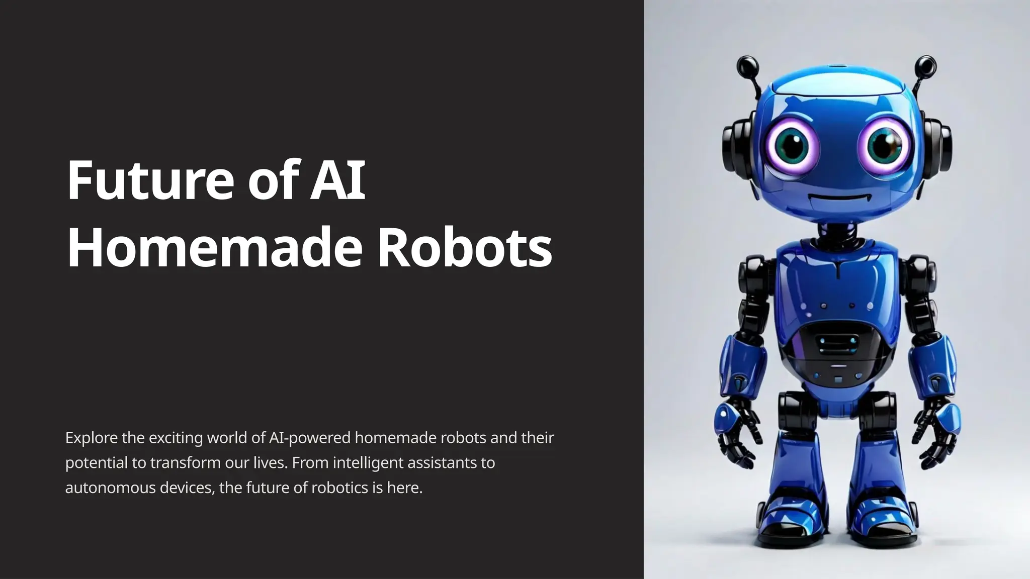 AI Homemade Robots Seminar for cs students.pptx