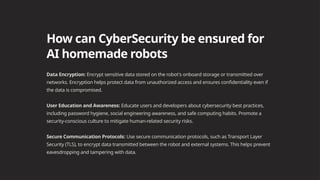 AI Homemade Robots Seminar presentation.pptx