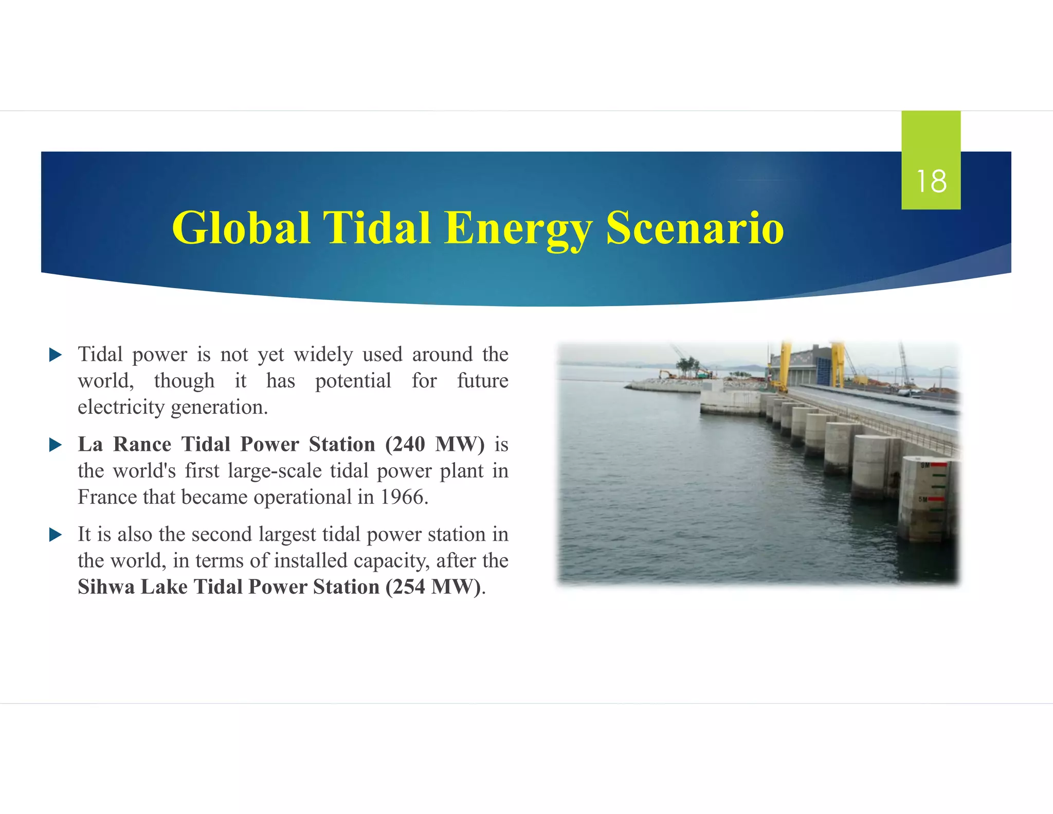 Tidal energy- A Renewable Energy Resources | PDF