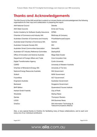 Future State: How ICT & Digital can improve our WA Economy | PDF