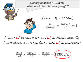 Tutorial - Unit conversions | PPTX