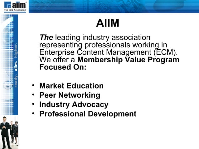 AIIM and ECM 0707 | PPT