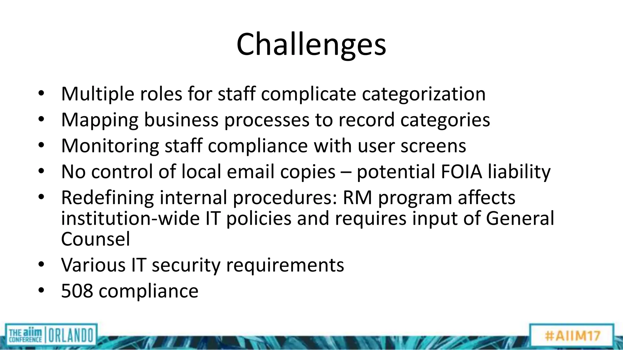 [AIIM17] The Path to Email Autocategorization - Susan Little | PPTX