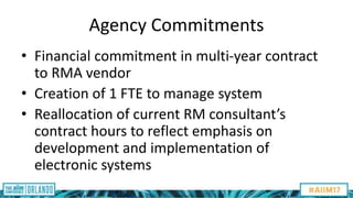 [AIIM17] The Path to Email Autocategorization - Susan Little | PPTX