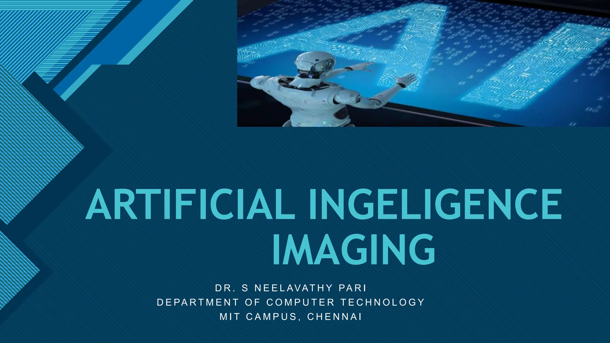 Artificial Intelligence Imaging - medical imaging | PPTX
