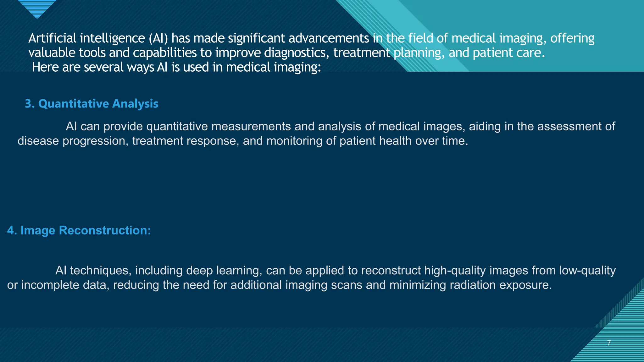 Artificial Intelligence Imaging - medical imaging | PPTX