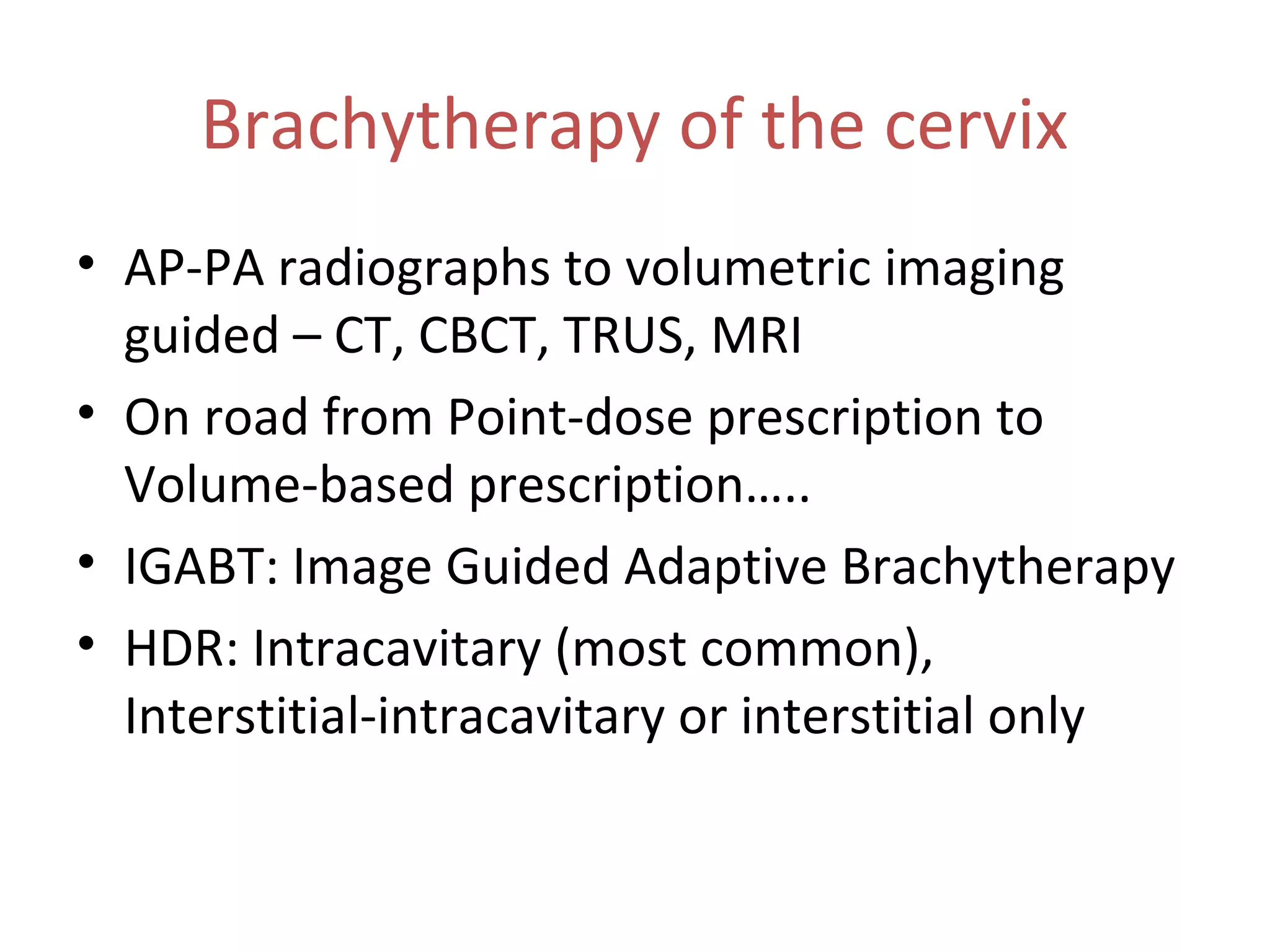 Advances in Brachytherapy Treatment Planning and Delivery | PPT
