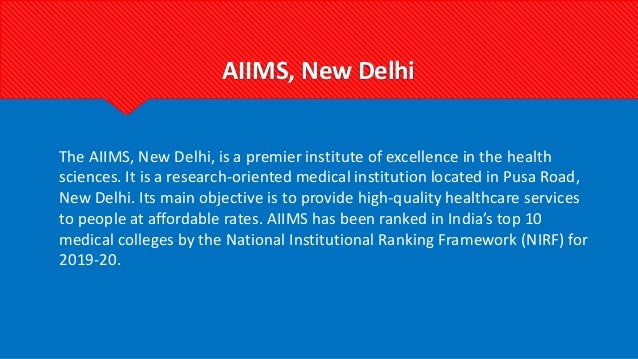 AIIMS Colleges In India | PPT