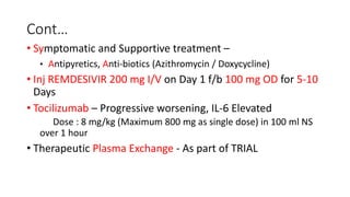 Aiims covid protocol | PPT