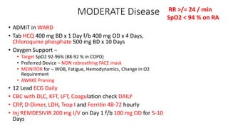 Aiims covid protocol | PPT