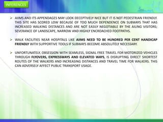 Aiims flyover presentation | PPTX