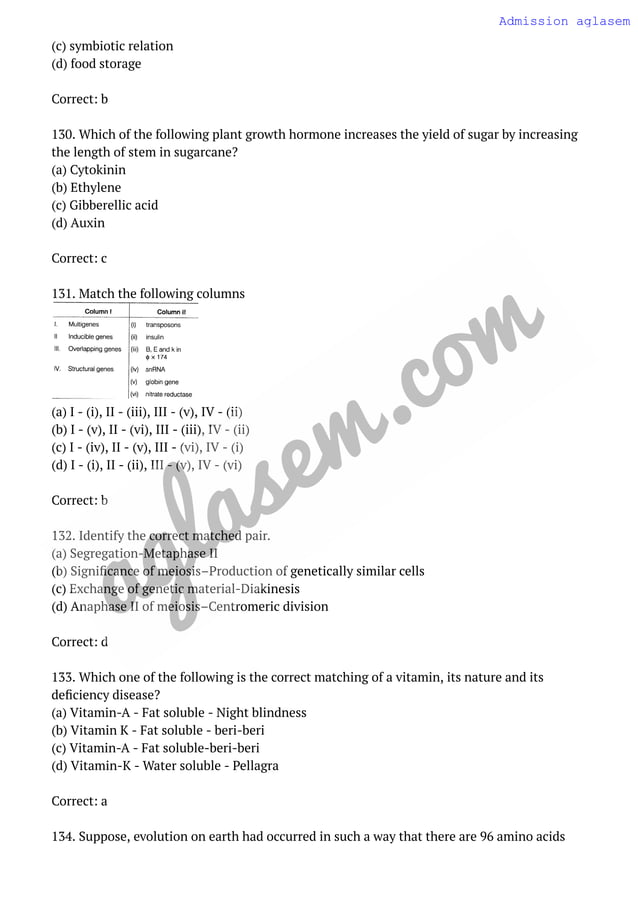 Aiims previous year sample paper set 2 | PDF