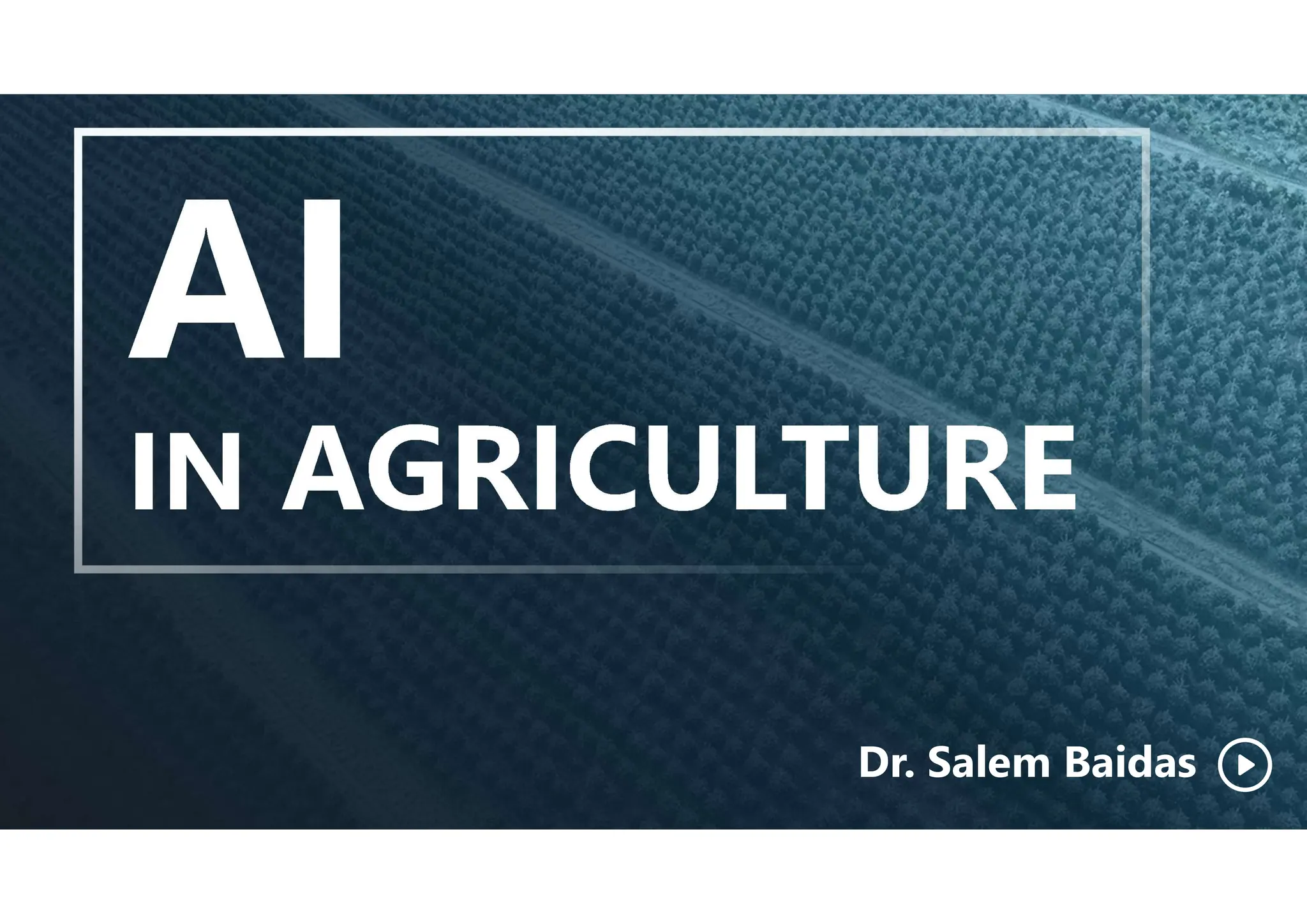 AI in Agriculture | PDF