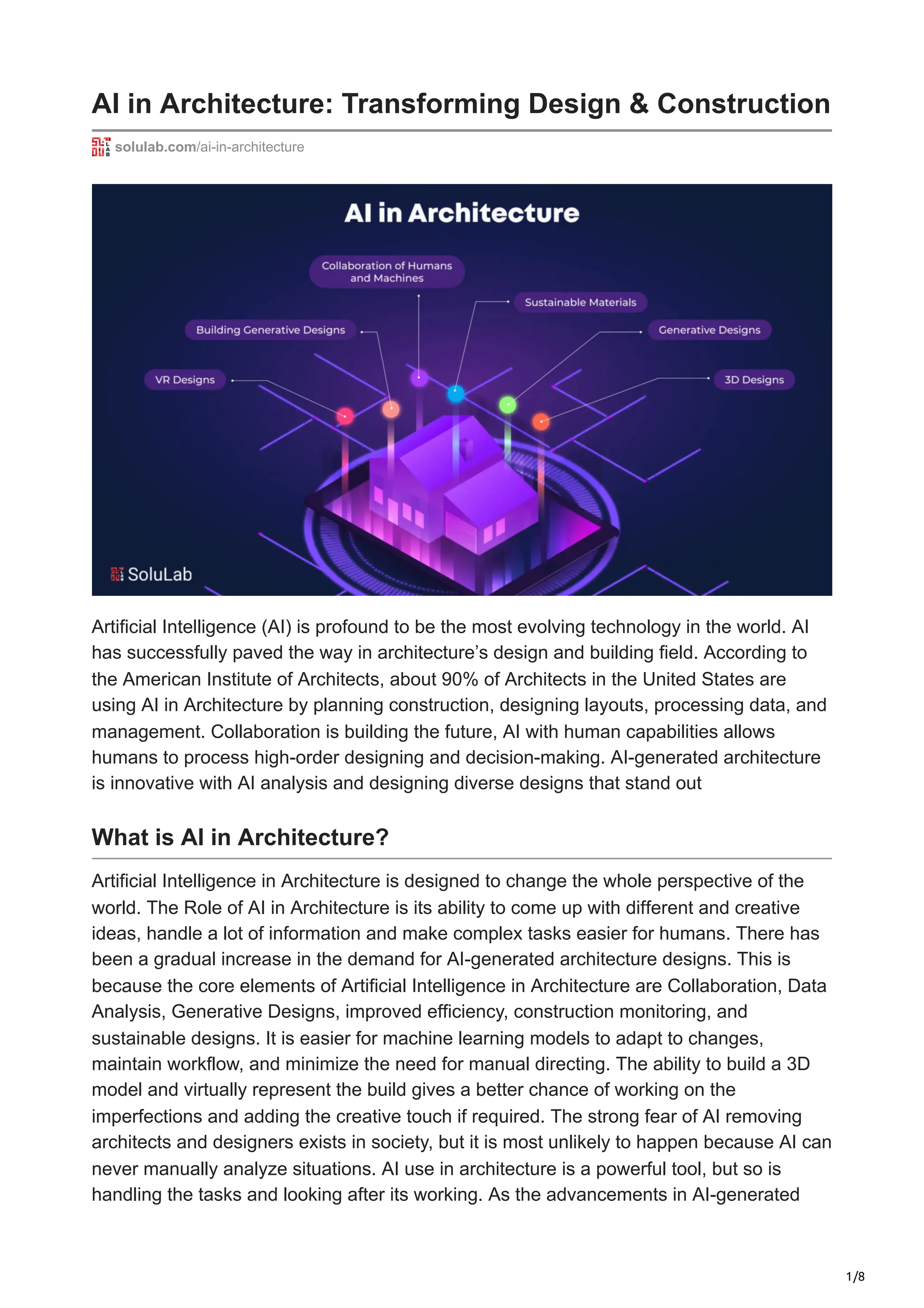 AI in Architecture Transforming Design amp Construction.pdf