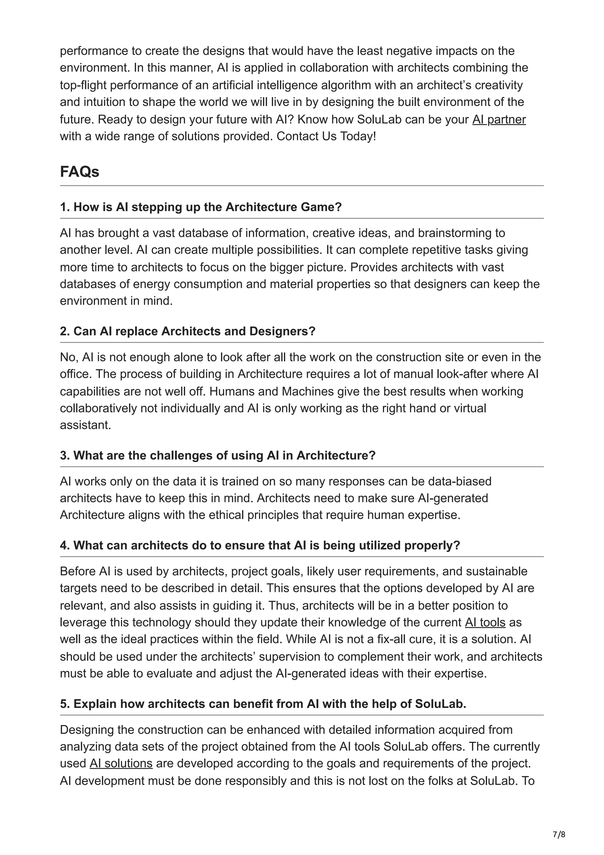 Ai In Architecture Transforming Design Amp Construction Pdf
