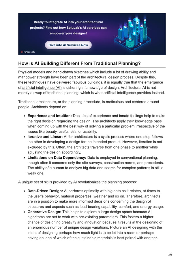 Ai In Architecture Transforming Design Amp Construction Pdf