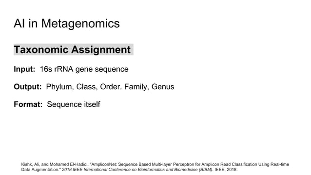 AI in Bioinformatics | PPTX