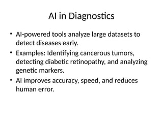 AI_in_Biomedical_Future for health sector | PPTX
