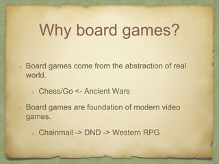 AI in board games | PPTX