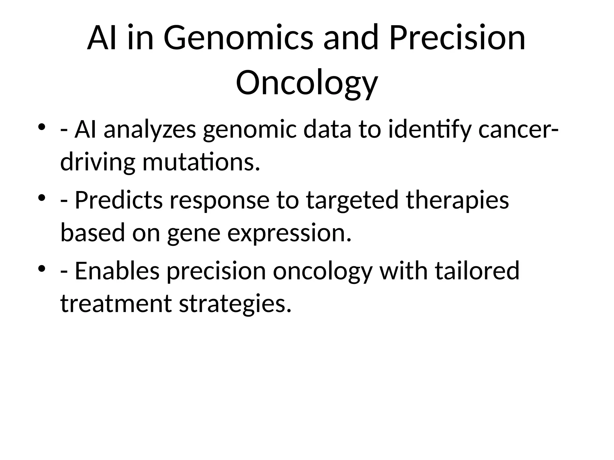 AI (artificial intelligence) in Cancer Presentation .pptx